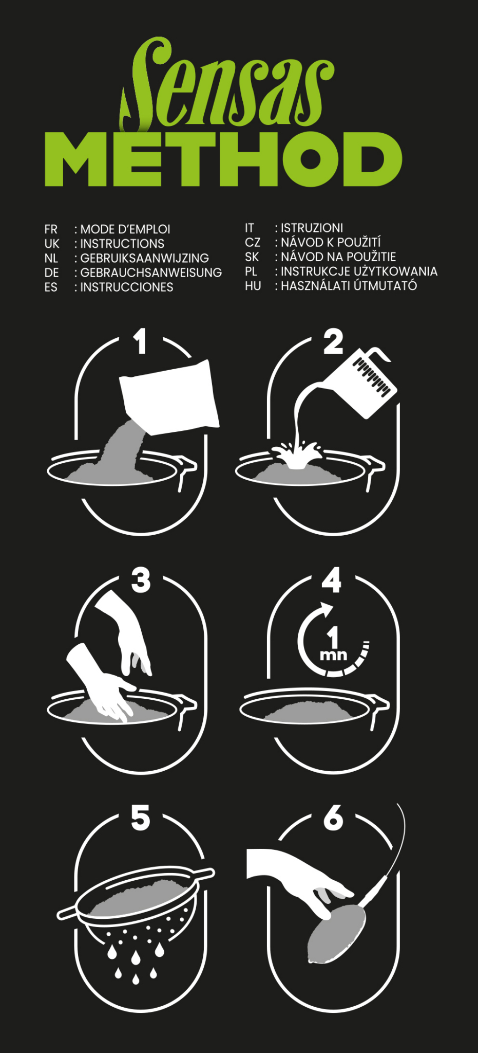 Lisarde | Sensas Method Sticky Pellets Krill